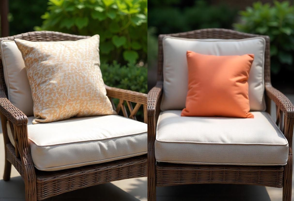 Coussin d’extérieur : sur mesure ou standard ? Avantages, budget, durée ...